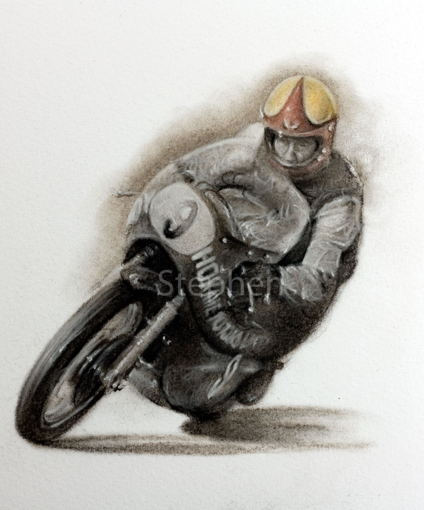 Mervyn Robinson by Stephen Doig | National Motorcycle Museum