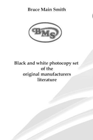 Lucas 1953 Instruction Manual Magneto models N1 KN1 K1F K2F & KVF. Full ...