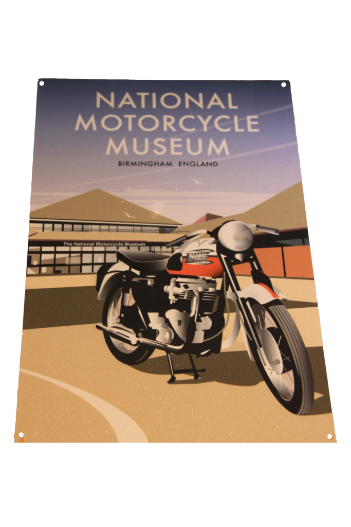 NMM Museum Metal Sign | National Motorcycle Museum