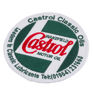 Castrol Badges | National Motorcycle Museum